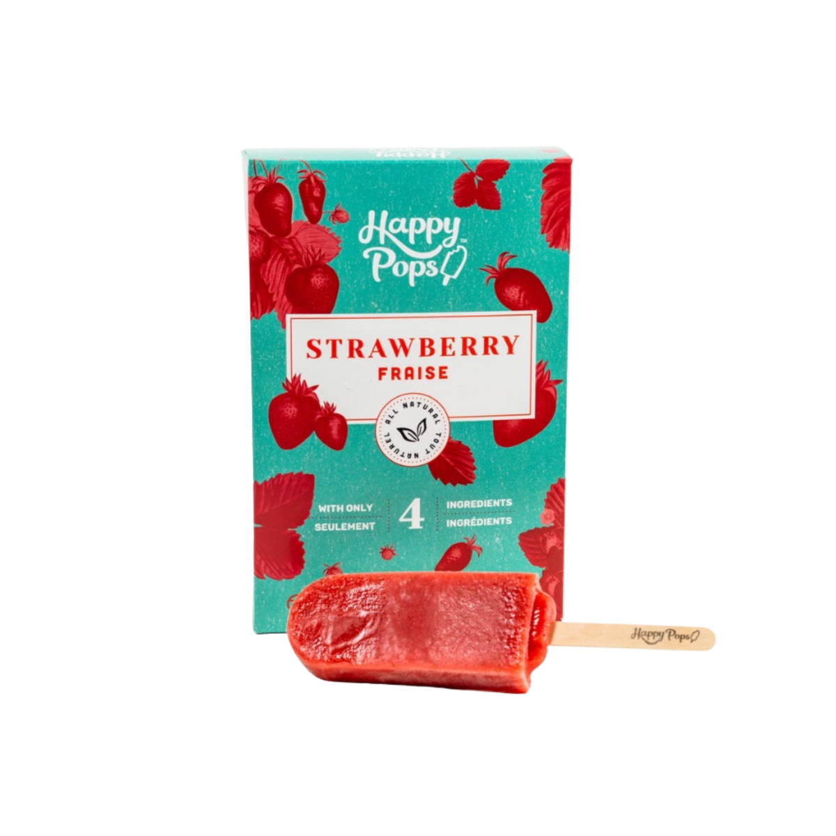 Happy Pops - Popsicles: Pack of 4 | Coco Market